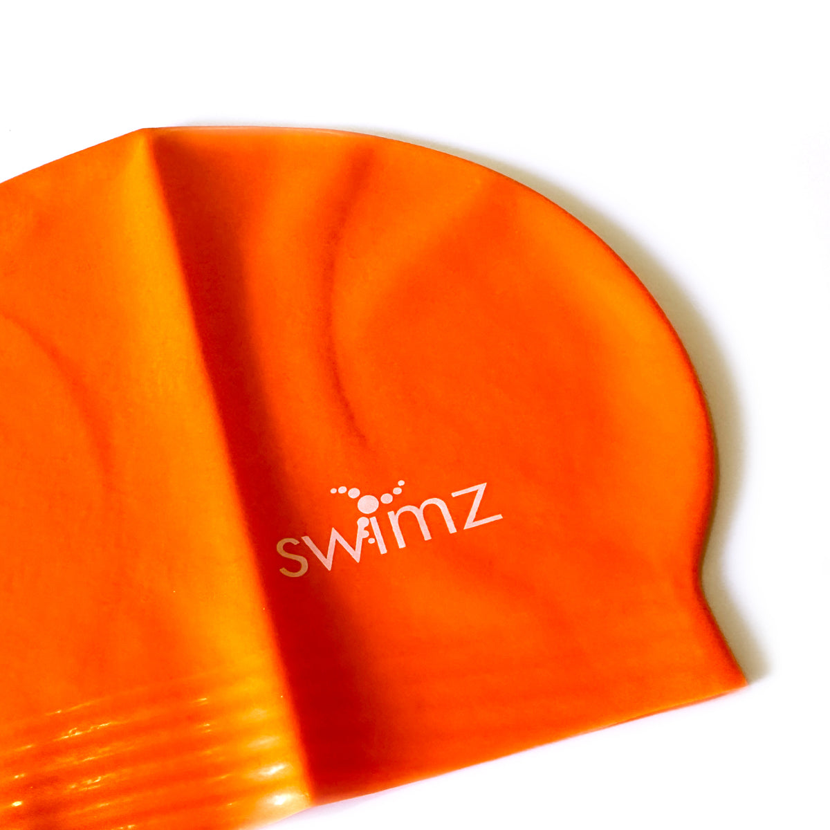 Swimz Latex Swimming Cap (Orange) – www.swimz-shop.co.uk