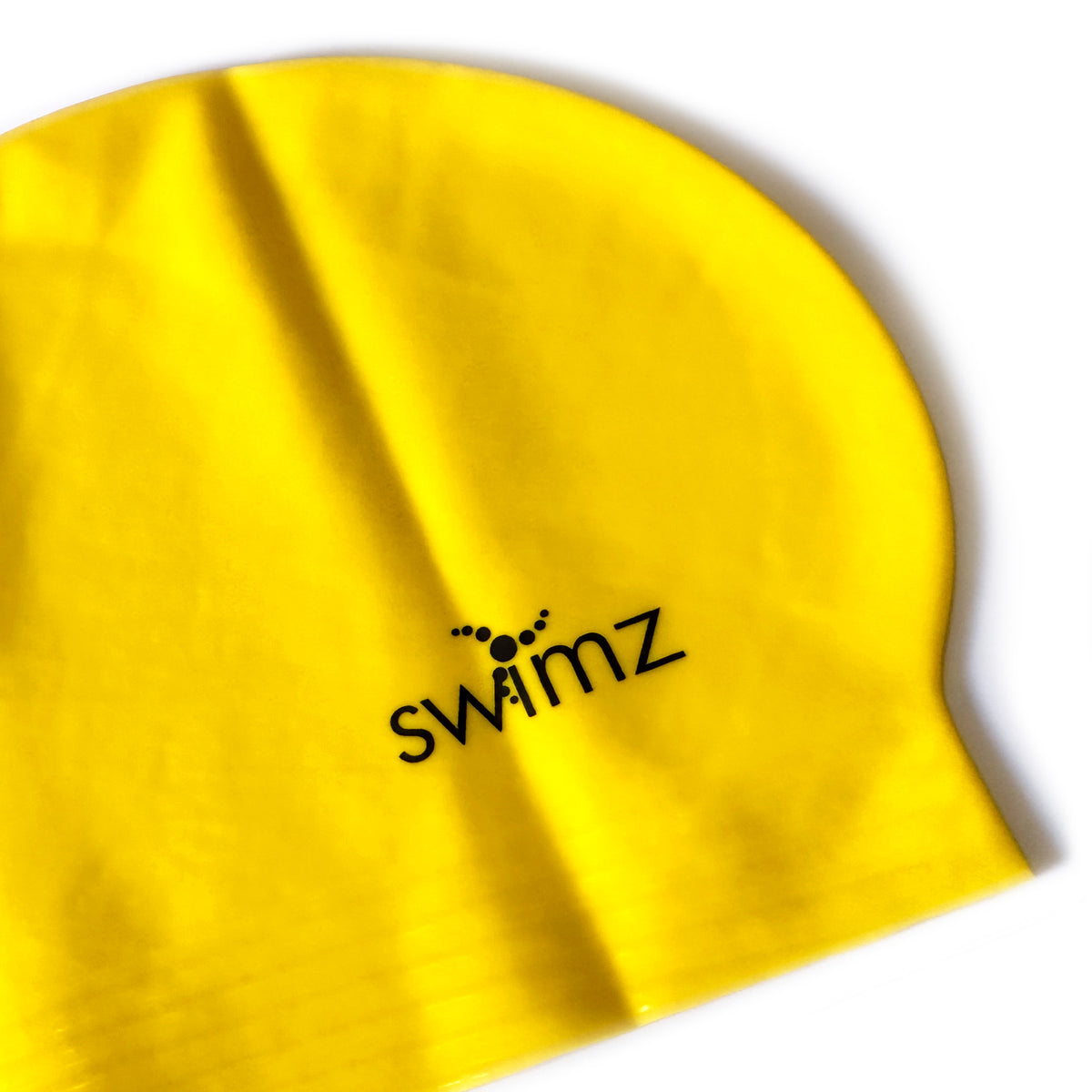 Swimz Latex Swimming Cap (Yellow) – www.swimz-shop.co.uk
